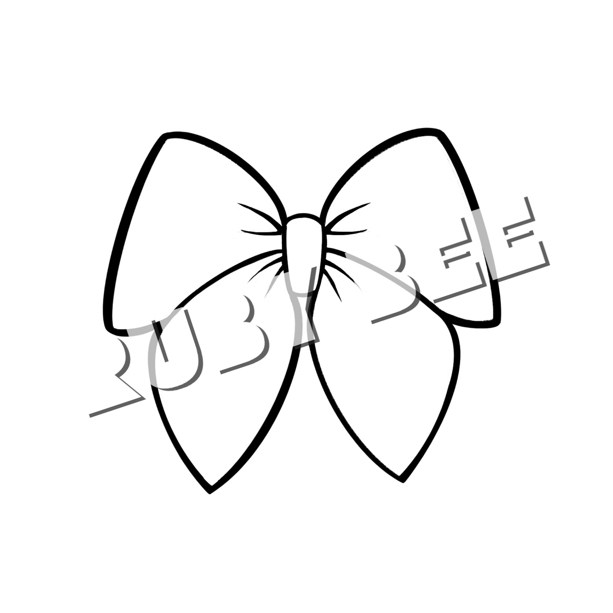 Sailor Bow Mockup (single bow) – Sour Studio