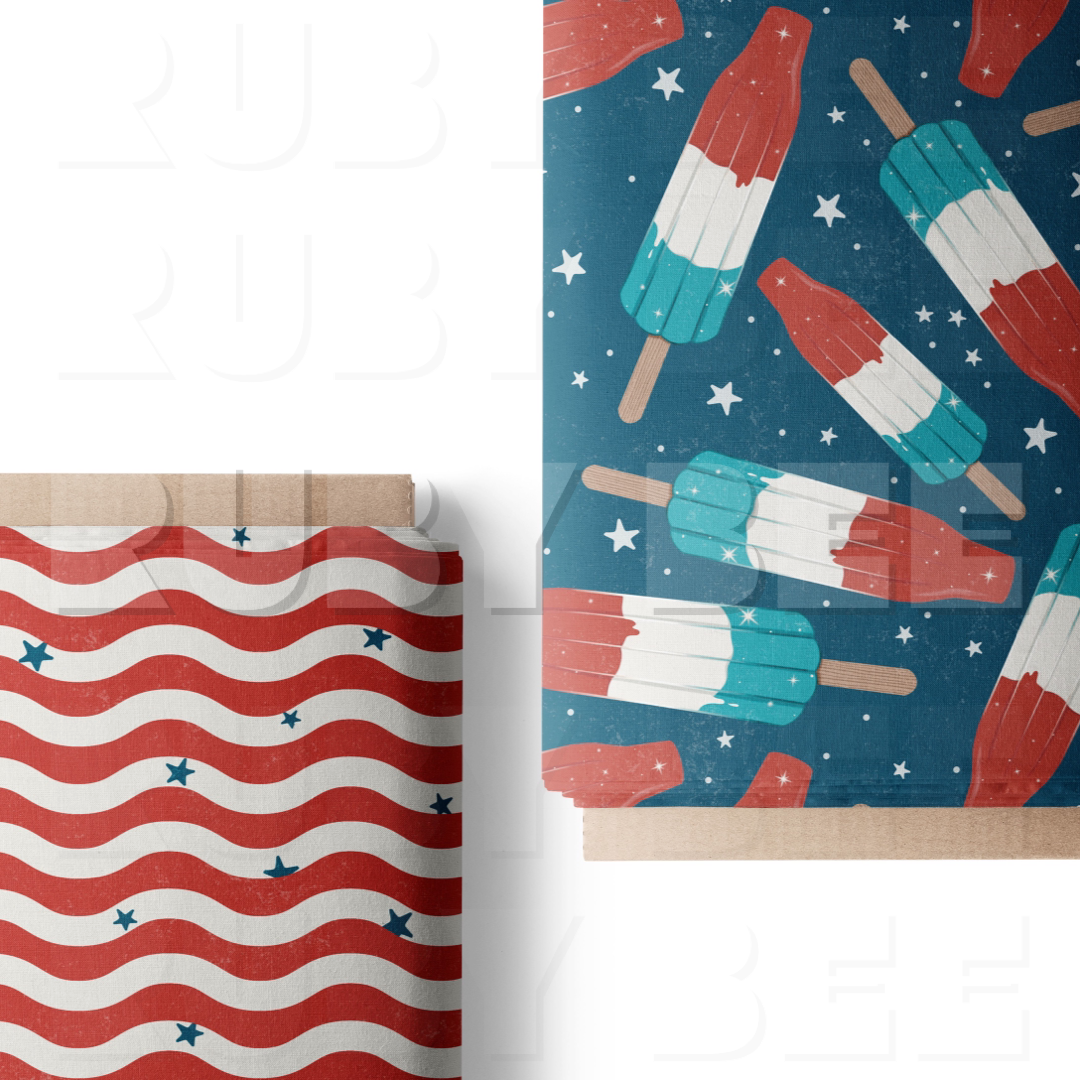 July Popsicles Coordinate Stripes – Sour Studio